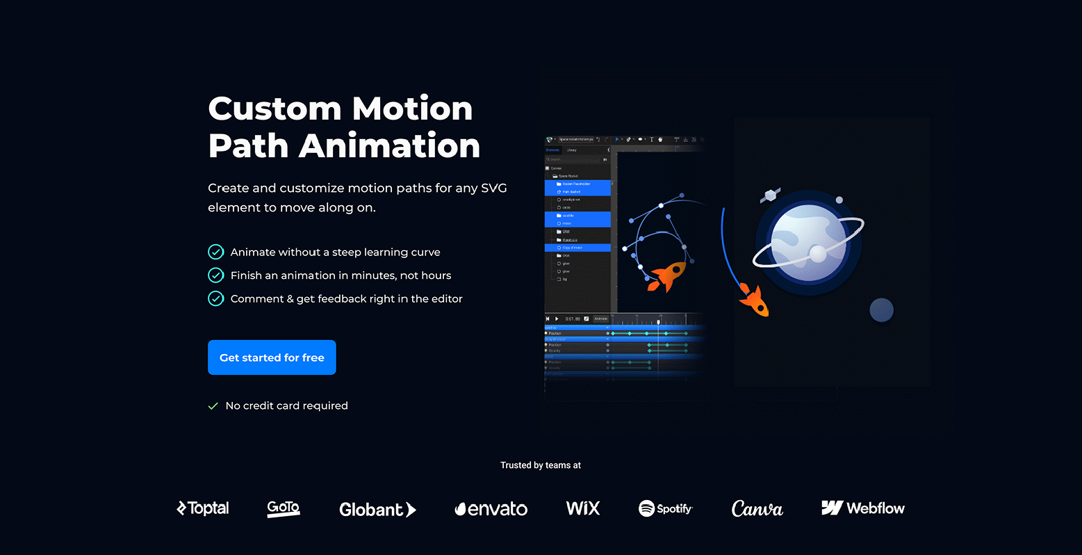 The Easiest Way to Create Motion Path Animation - No Coding